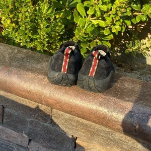 Merrell | Shoes | Suede Leather Black Merrell Jungle Croc Shoes | Poshmark